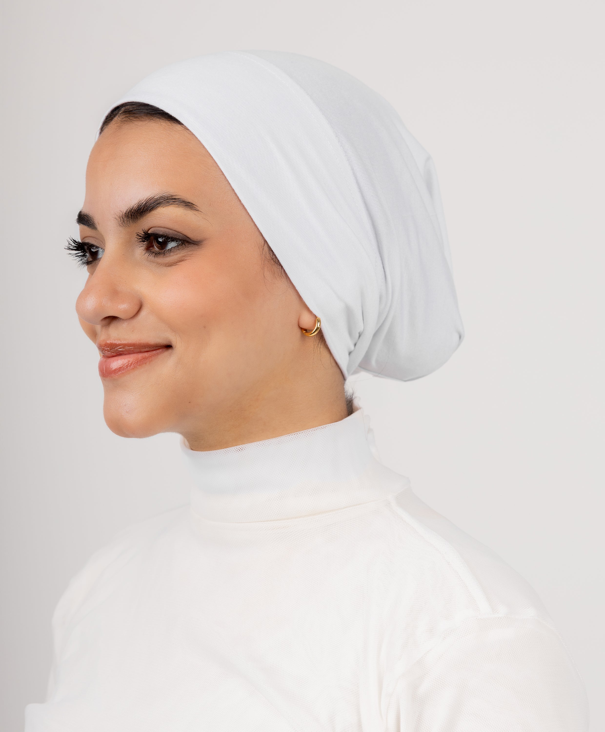 Syrian Underscarf Close End – Le Voile
