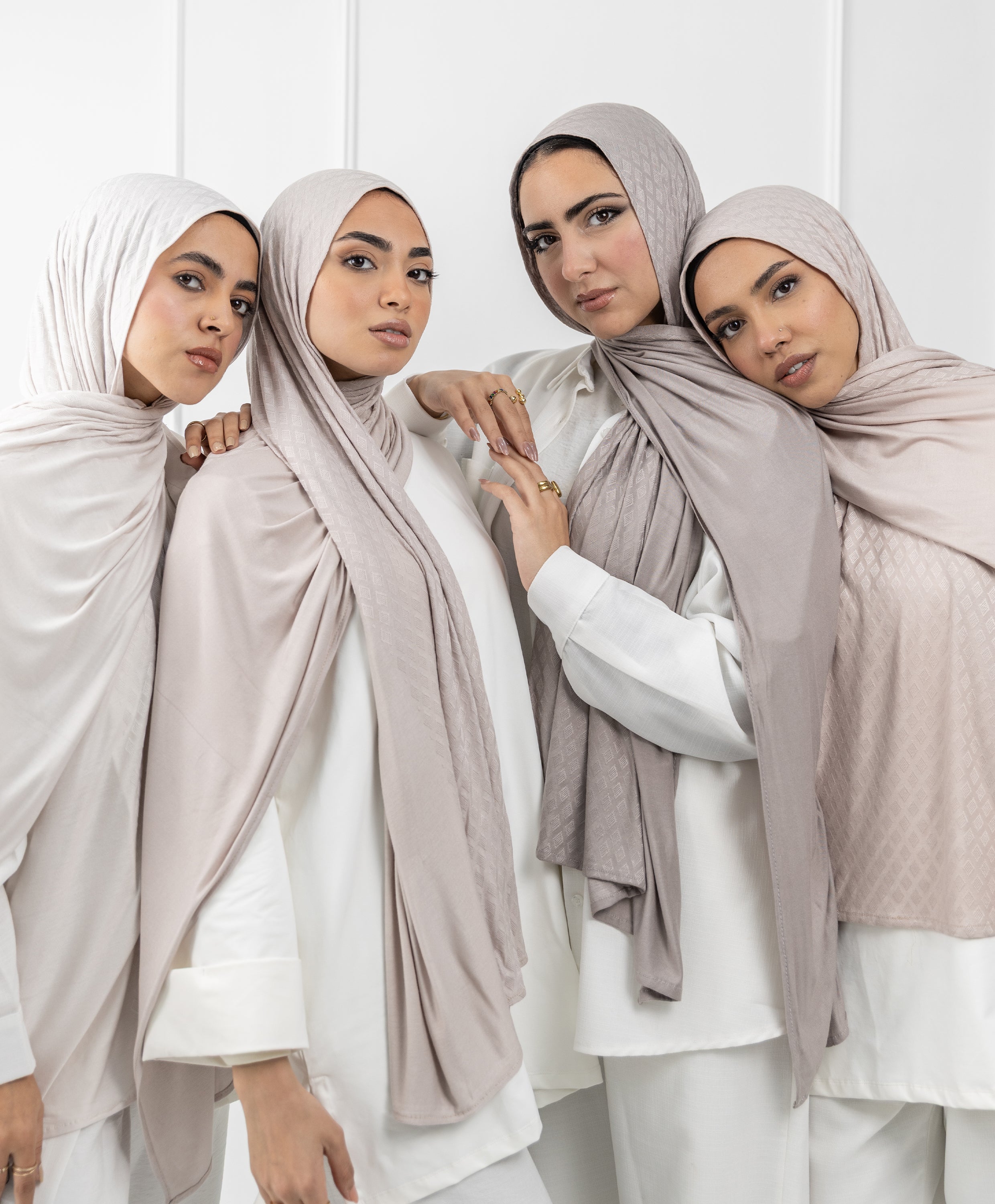 Diamond Dust Lycra Scarf – Le Voile