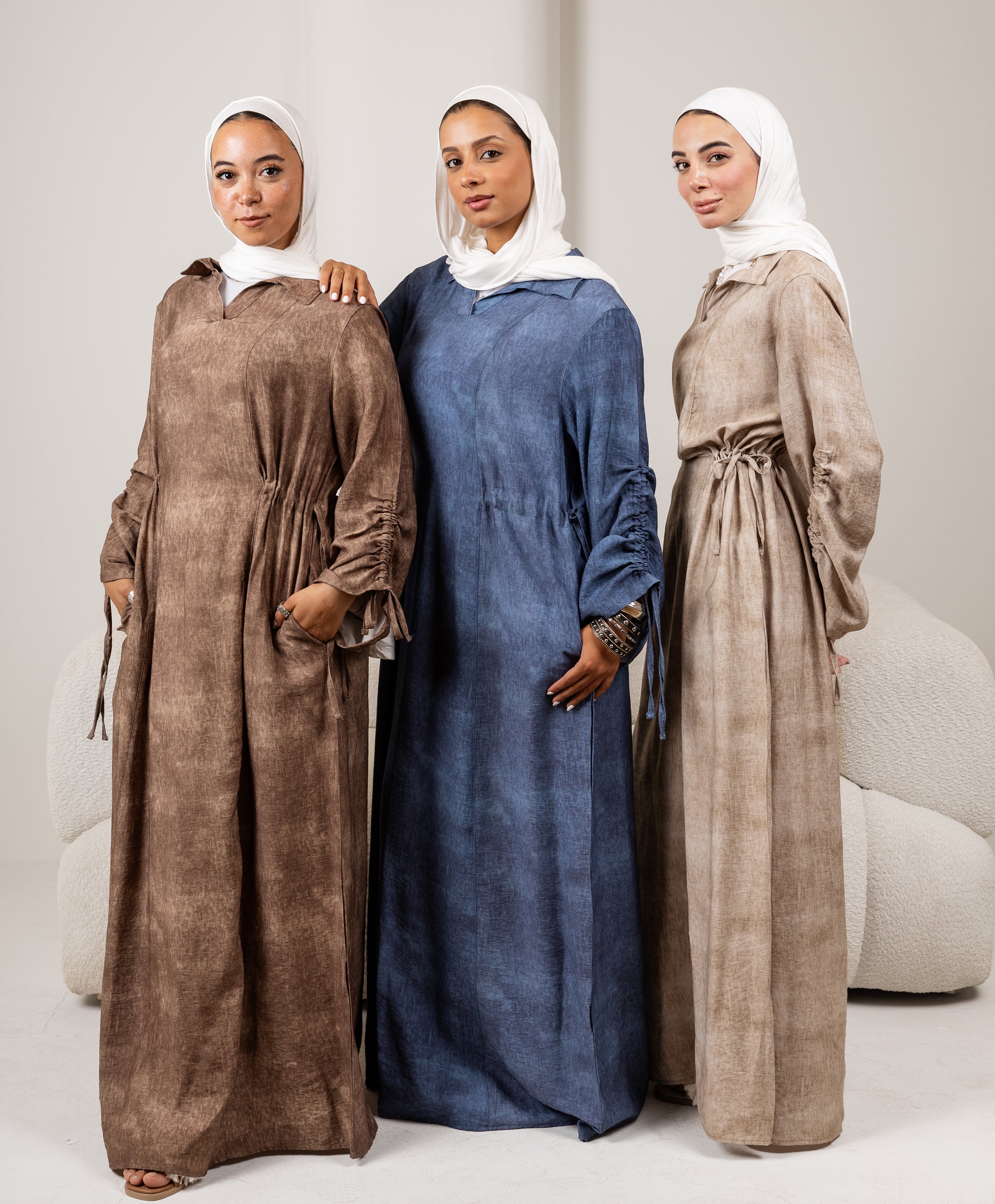 Washed Linen Dress – Le Voile